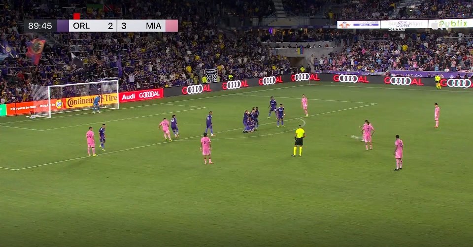 Le coup franc de Messi couronne la remontada de Miami à Orlando