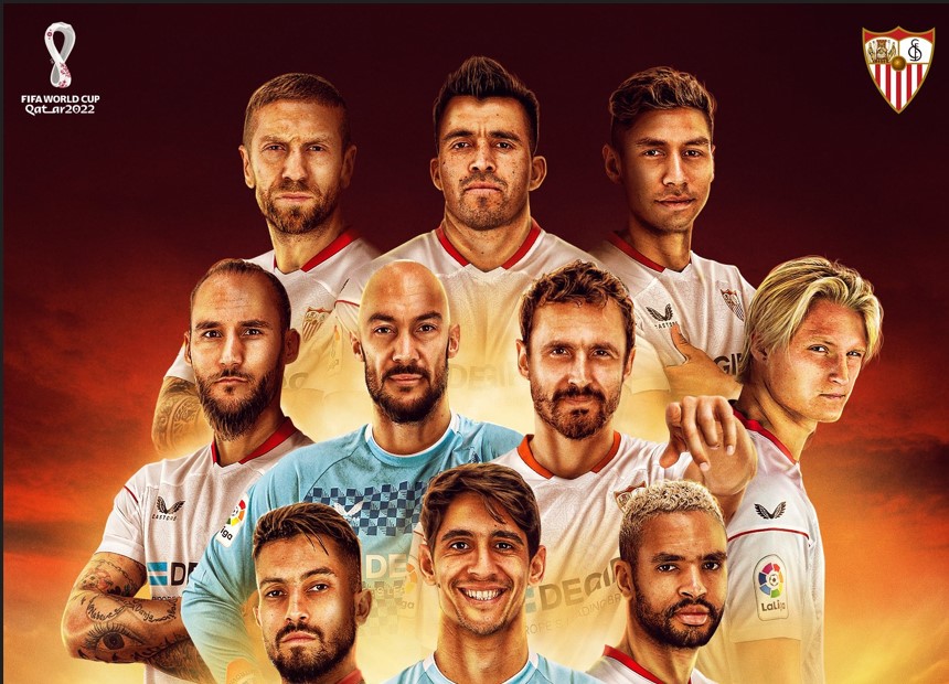 Día y hora para el debut de los diez jugadores que el Sevilla FC aporta ...