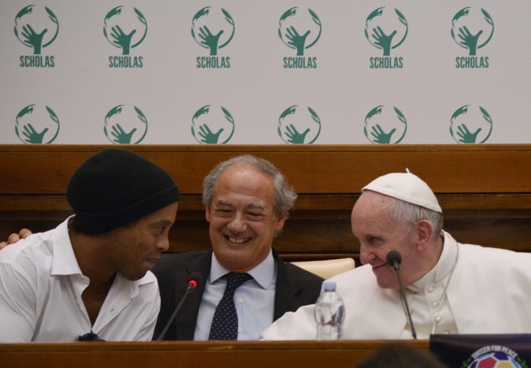 Pope announces new football match for peace