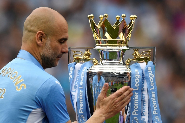 Pep Guardiola, fier de ce nouveau sacre en Premier League
