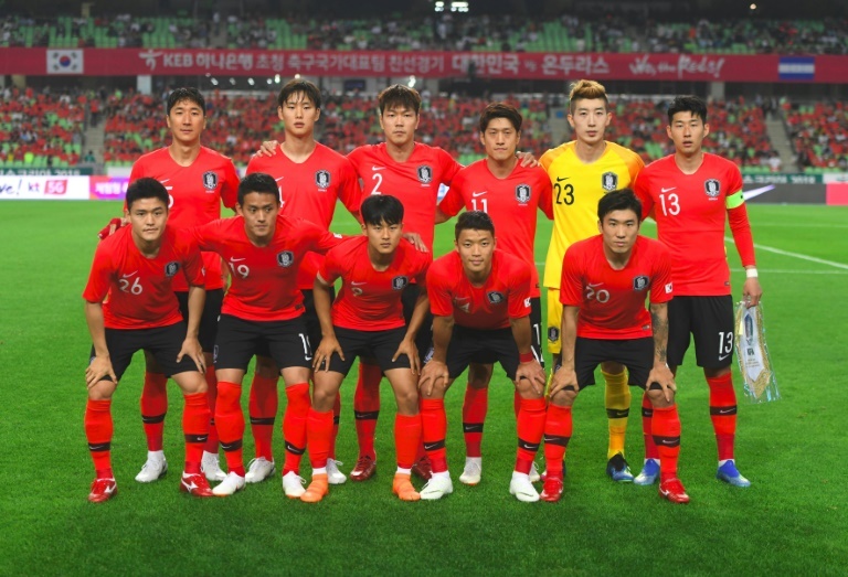 La liste de la Corée du Sud pour le Mondial