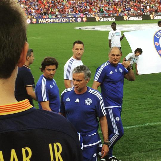 After calling Rafa Benitez fat, a new picture surfaces of Jose Mourinho ...