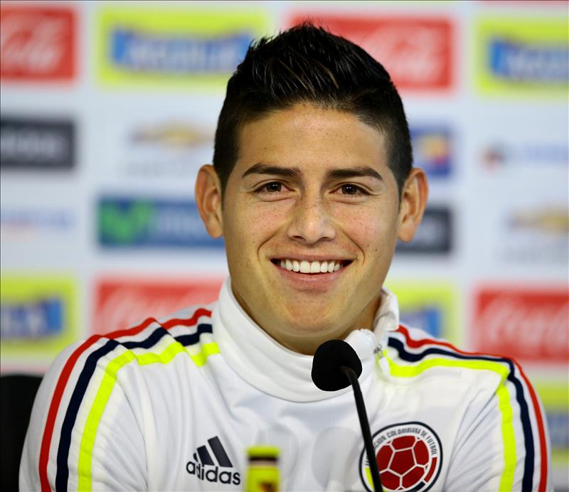 El bonito gesto de James