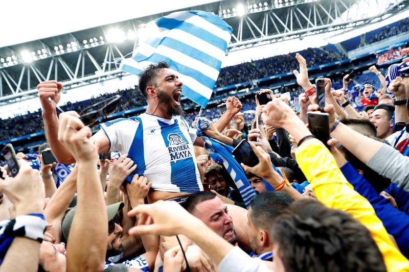 Borja Iglesias, más que agradecido por su etapa en el Espanyol