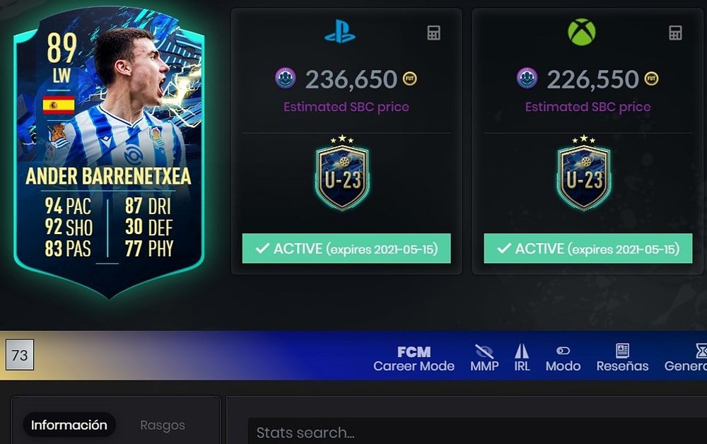 Ander Barrenetxea Tots Moments El Socio Ideal De Isak Tots En Fifa 21