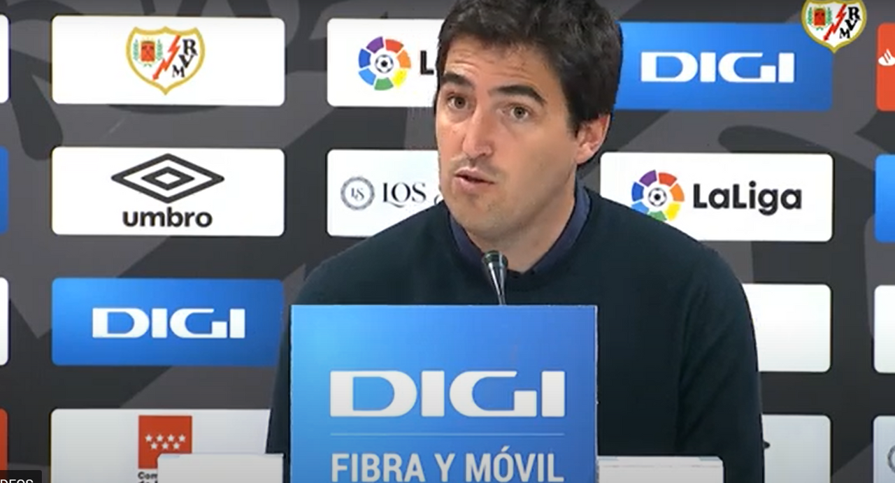 Iraola y Lejeune resaltaron que el objetivo del Rayo es el de la ...