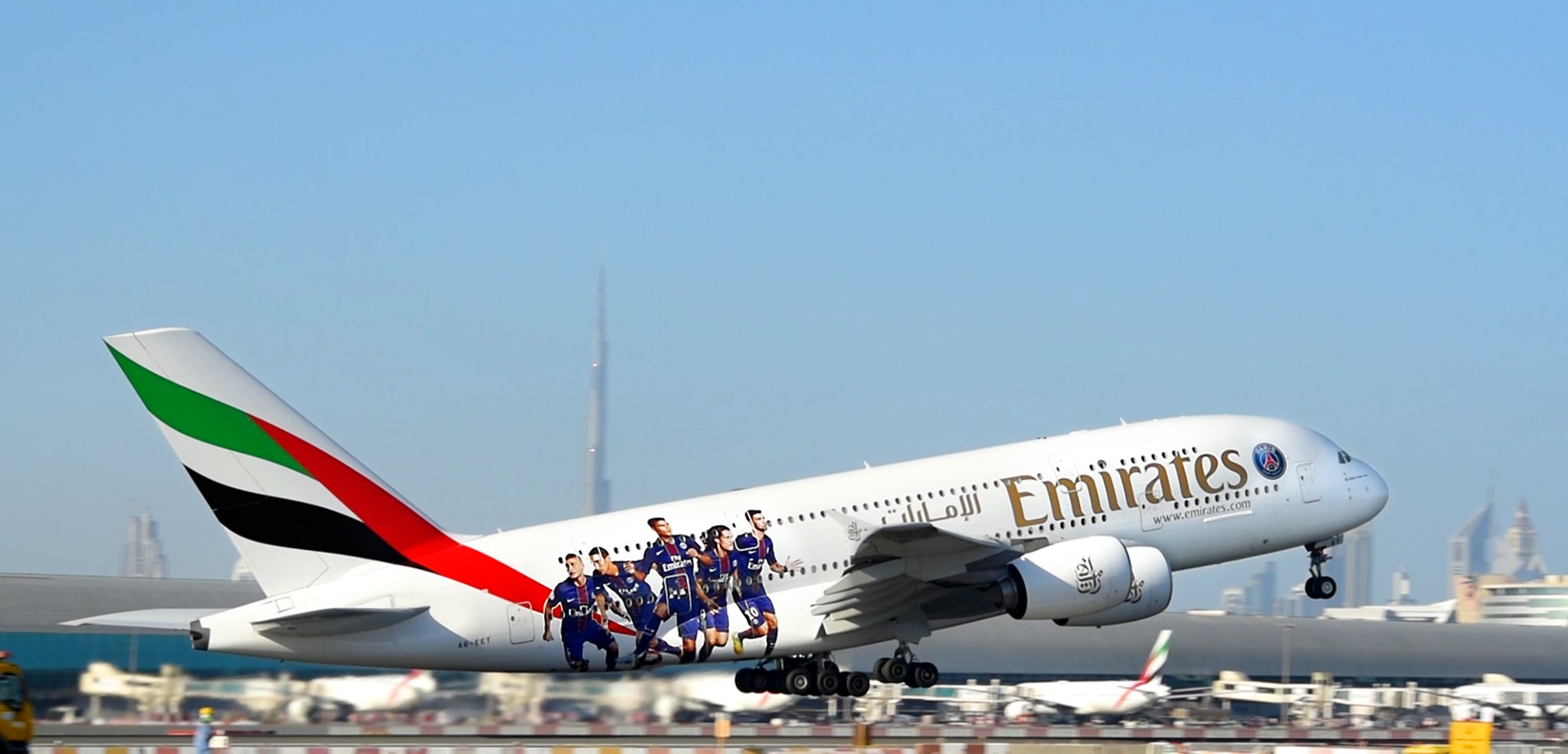 El PSG ya ha llegado a Barcelona