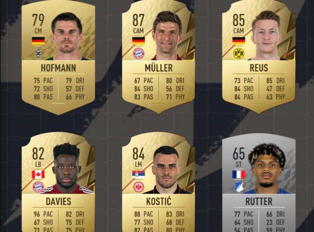 Estos son los candidatos al POTM de la Bundesliga de noviembre