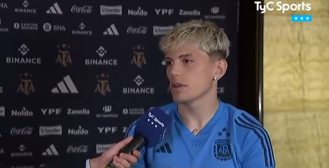 Garnacho juró amor eterno a Argentina: "No hace falta jugar 3 partidos ...