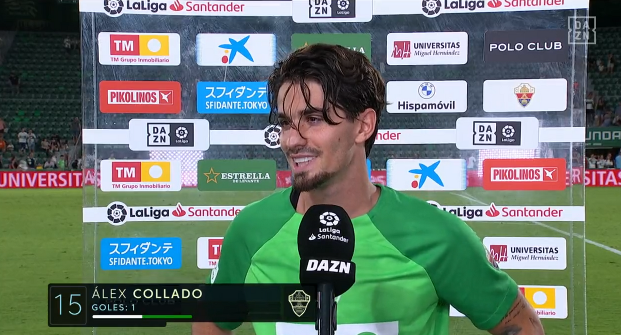 Collado, tras su triunfal debut: "Me he sentido como en casa"