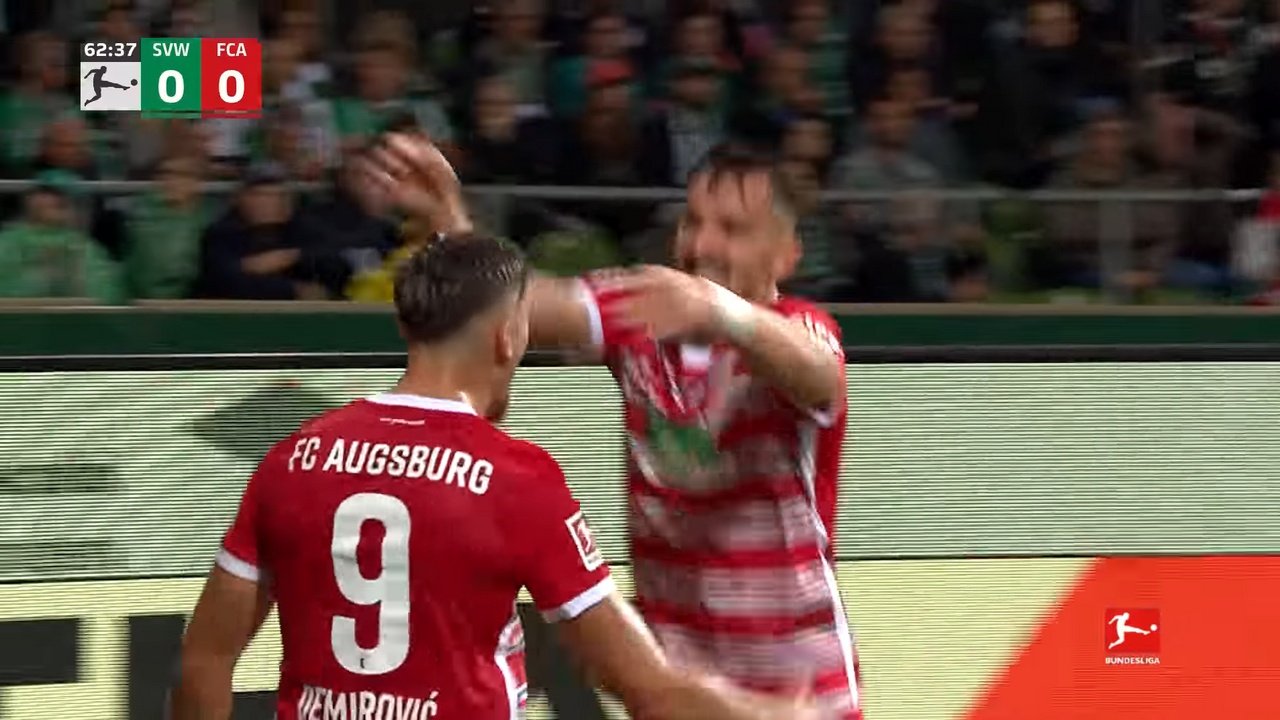 Demirovic da una tregua a la mala racha del Augsburg