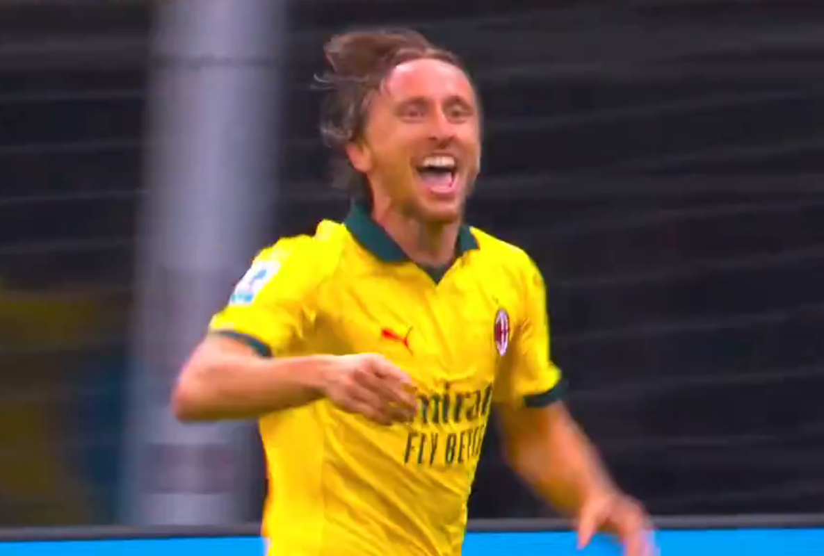Modric, un Gran Reserva: estreno goleador con el Milan recién cumplidos ...