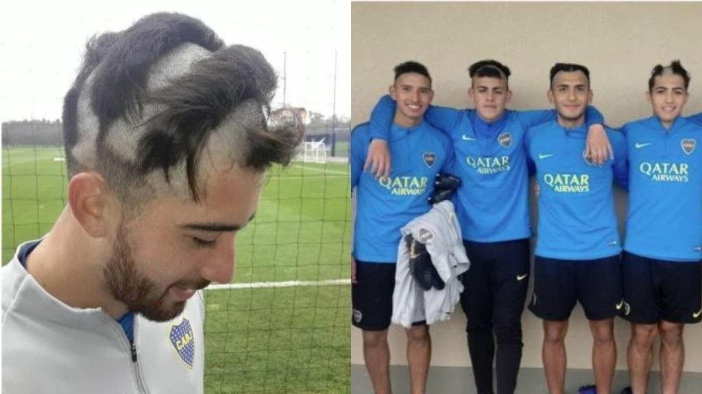 Las novatadas que sufrieron los jóvenes de Boca
