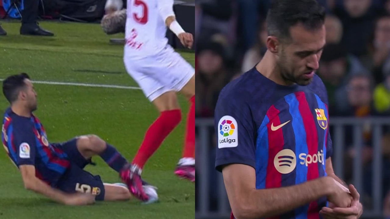 No tiene buena pinta: la preocupante lesión de Busquets