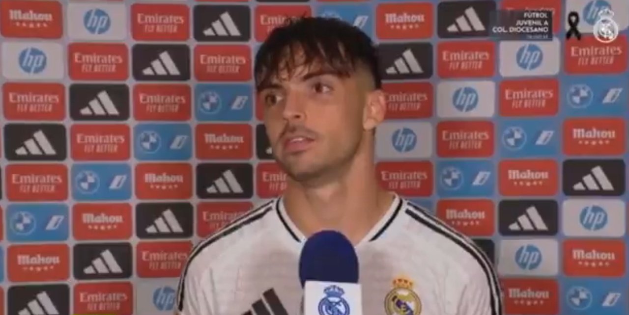 Asencio debutó con asistencia: "He cumplido un sueño"