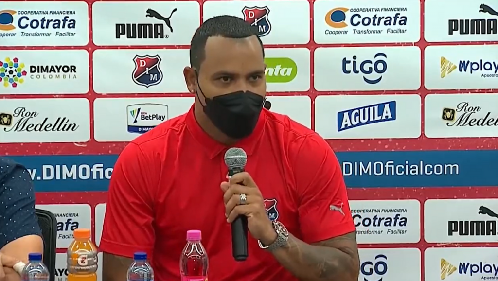 Felipe Pardo, feliz tras marcar con DIM ¡casi 9 años después!