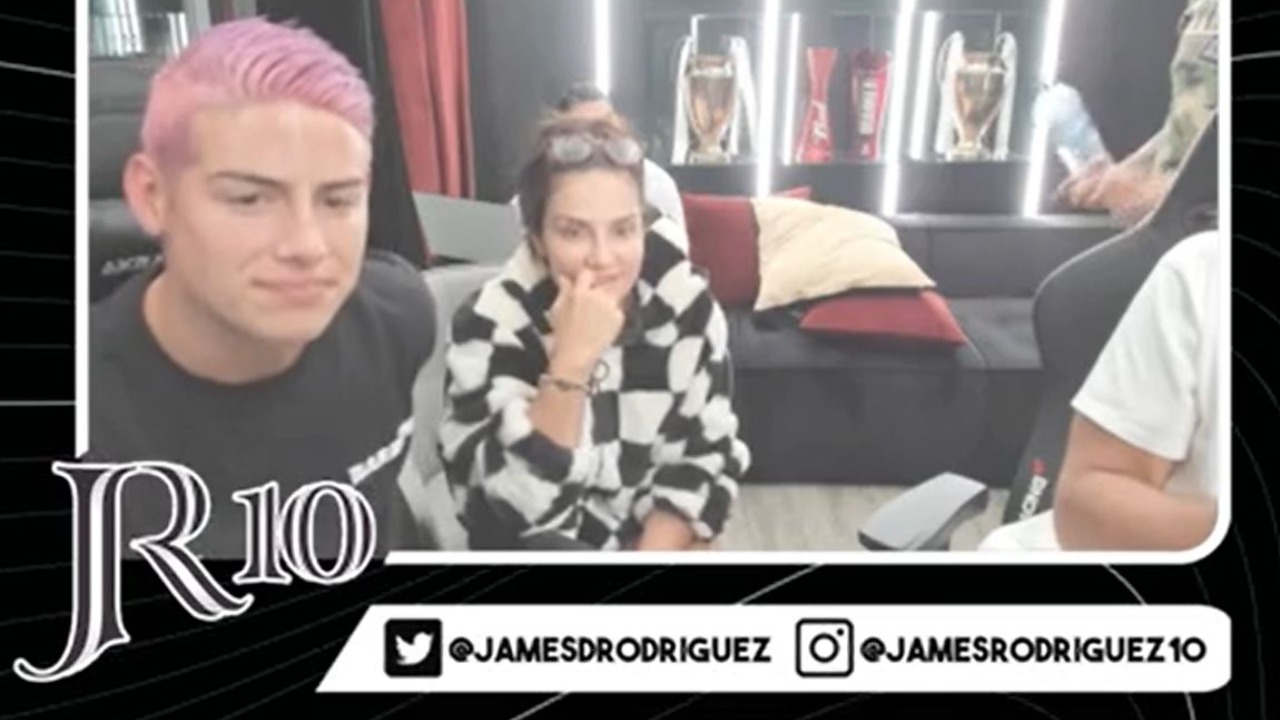 James, con su compatriota: "Quiero que la Champions la gane Luis Díaz"