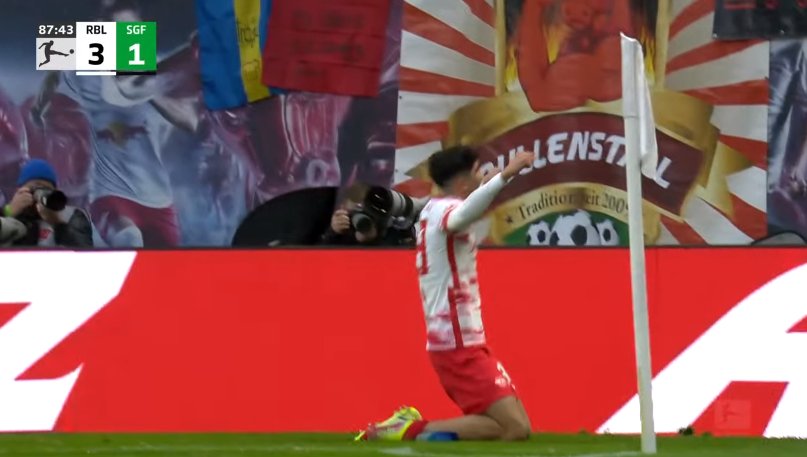 Hugo Novoa, el debut estelar de la nueva promesa del RB Leipzig