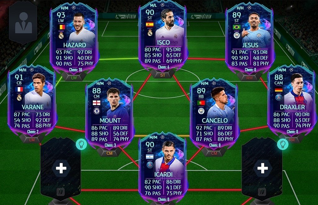 FIFA 21: estos son los RTTF de la UEFA Champions League que mejorarían ...