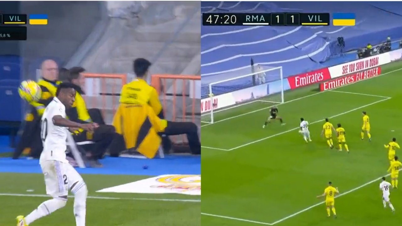 Vinicius, en 'modo crack': 'espaldinha' y baile a sus rivales para ...