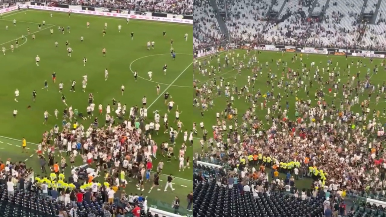 Invasión en el Juventus Stadium: "No queremos a Lukaku"