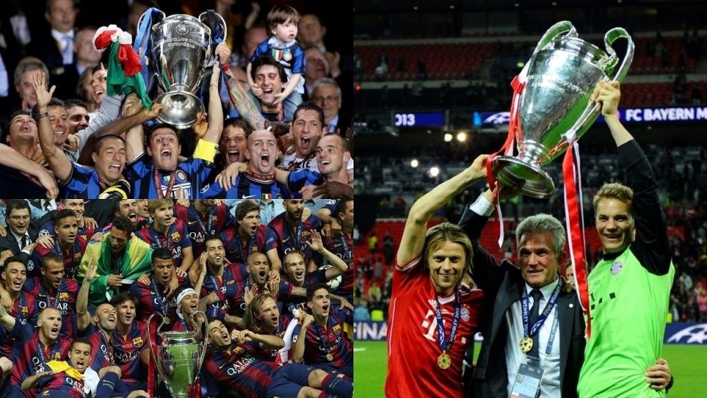 Los siete clubes que han logrado el histórico triplete