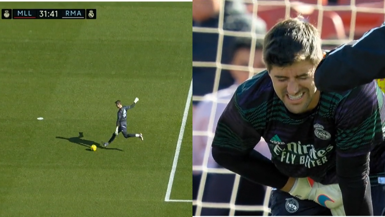 Thibaut Courtois se machucou no aquecimento e dá lugar a Lunin Thibaut Courtois se machucou no aquecimento e dá lugar a Lunin