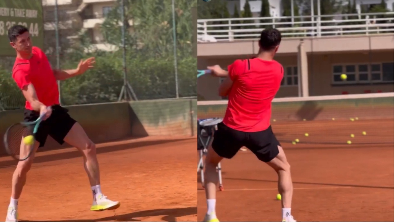 El reto de Lewandowski a Nadal: "¿Listo para el juego?"