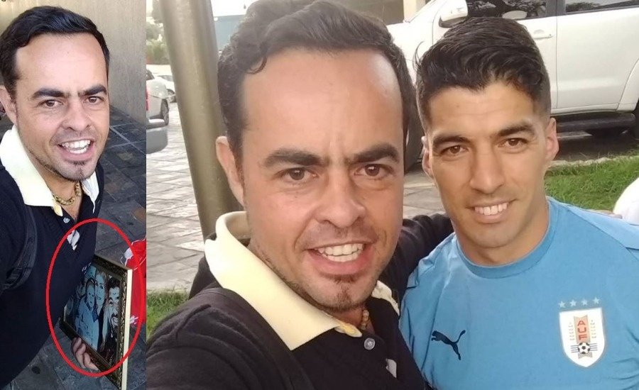 La aventura de este fan y su regalo a Suárez