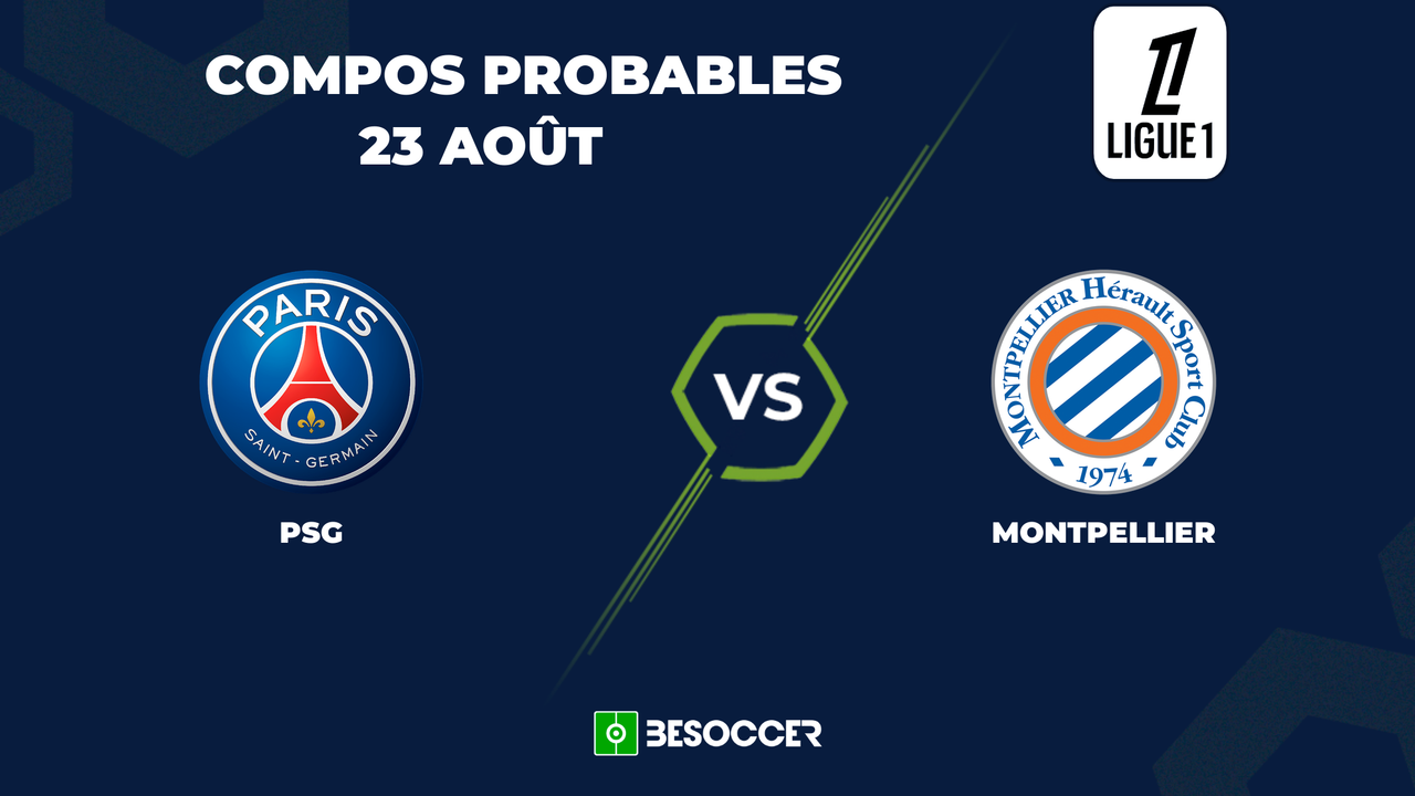 Compos Probables: PSG - Montpellier