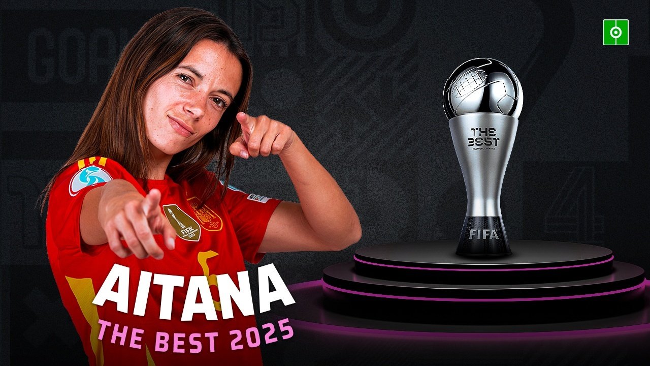Aitana Bonmati claims third consecutive The Best FIFA Women's player Award