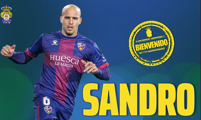 La SD Huesca manda a Sandro a Las Palmas