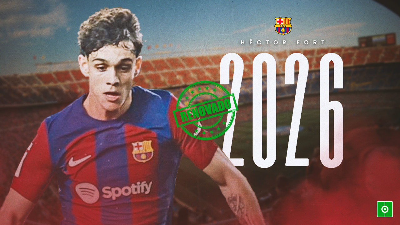 Oficial: Barça renova com Héctor Fort