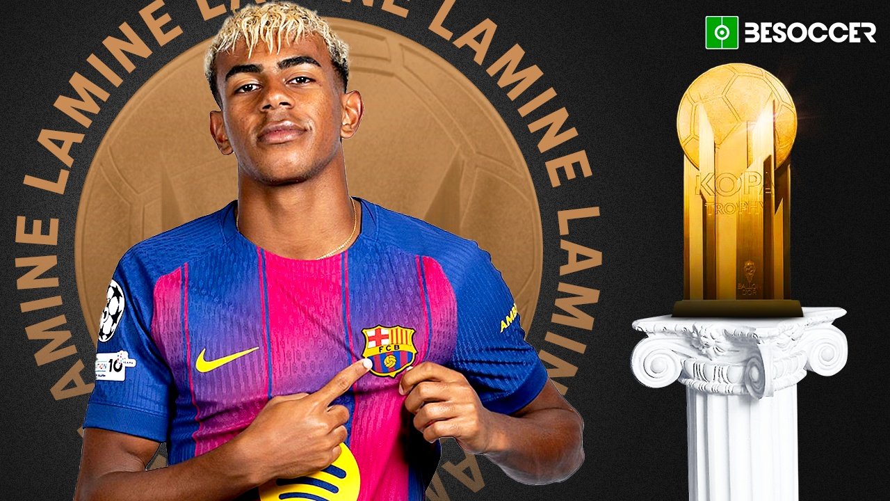 Barcelona starlet Yamal wins second consecutive Kopa Trophy