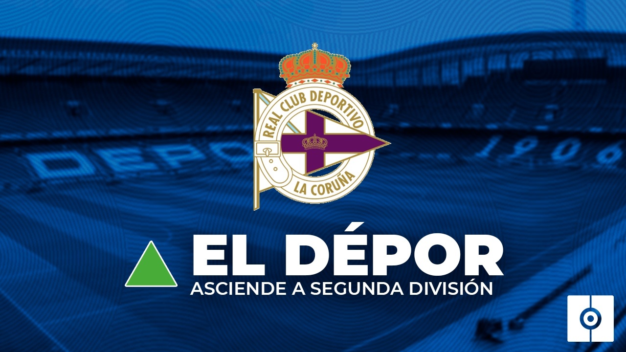 El Dépor asciende a Segunda y regresa al fútbol profesional