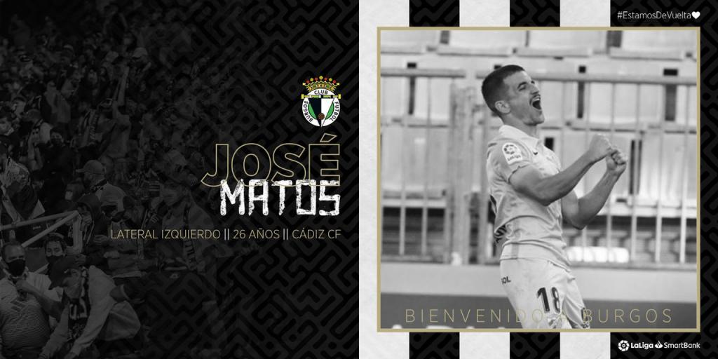 El Burgos anuncia el fichaje de José Matos