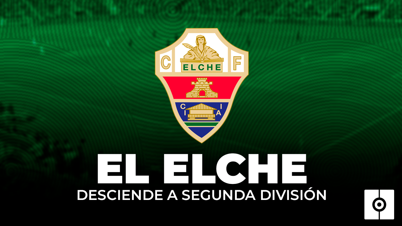 El Elche consuma su descenso a Segunda