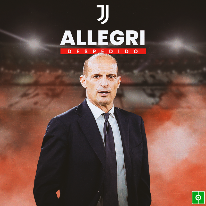 OFICIAL: Allegri y la Juve separan sus caminos