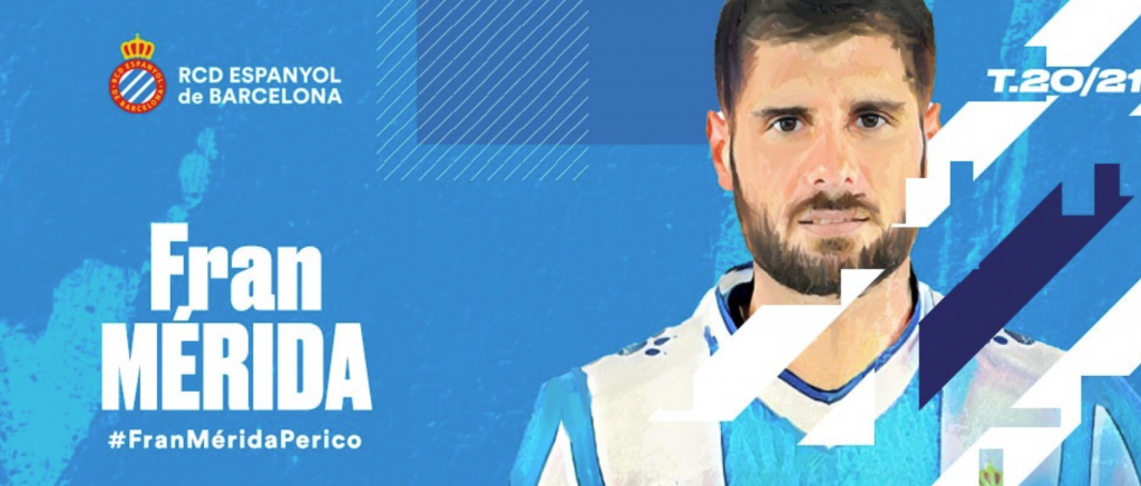 Fran Mérida, el primer fichaje del Espanyol