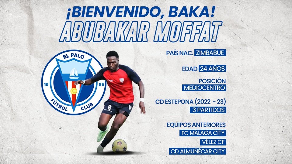 'Baka' refuerza el centro del campo de El Palo FC
