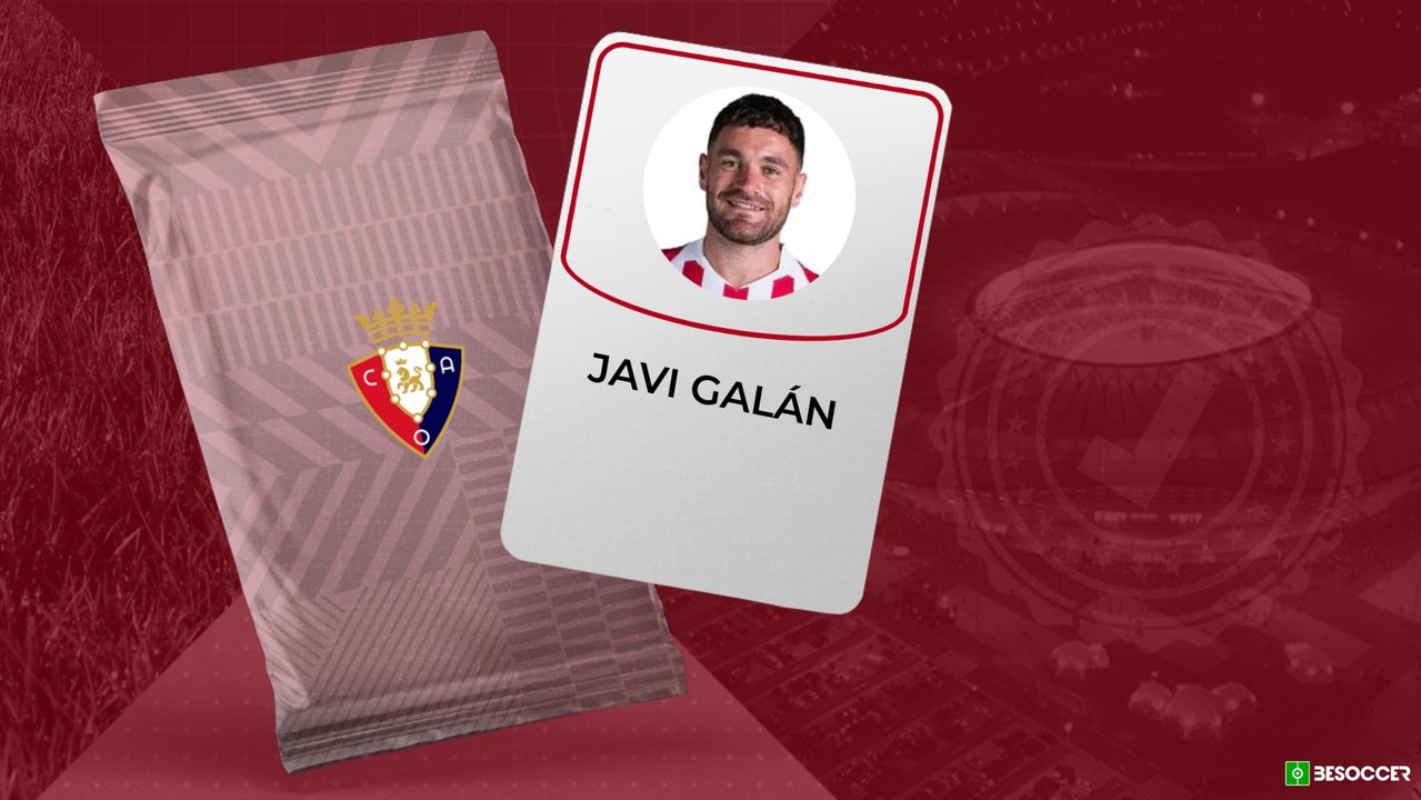 Javi Galán, nuevo jugador de Osasuna