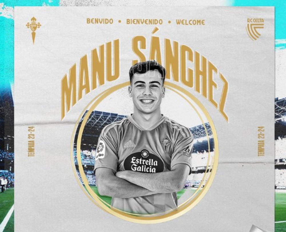 El Celta ficha a Manu Sánchez El Celta ficha a Manu Sánchez