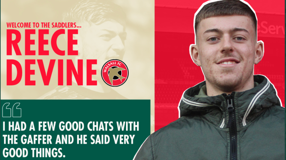 Reece Devine, promesa del United, probará suerte en la League Two