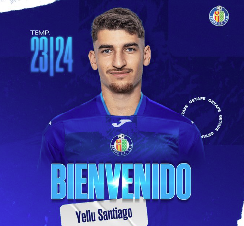 El Getafe se refuerza con Yellu Santiago