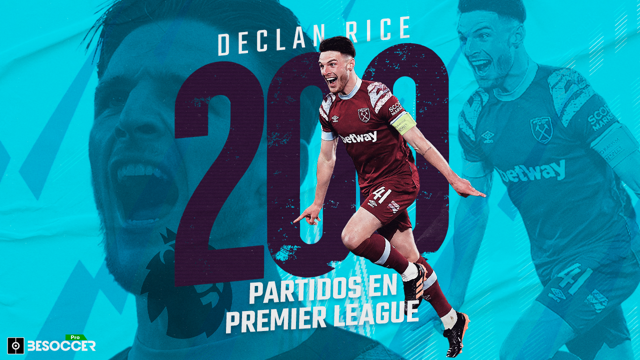 Declan Rice, bicentenario en la Premier: ningún 'hammer' juega tanto ...