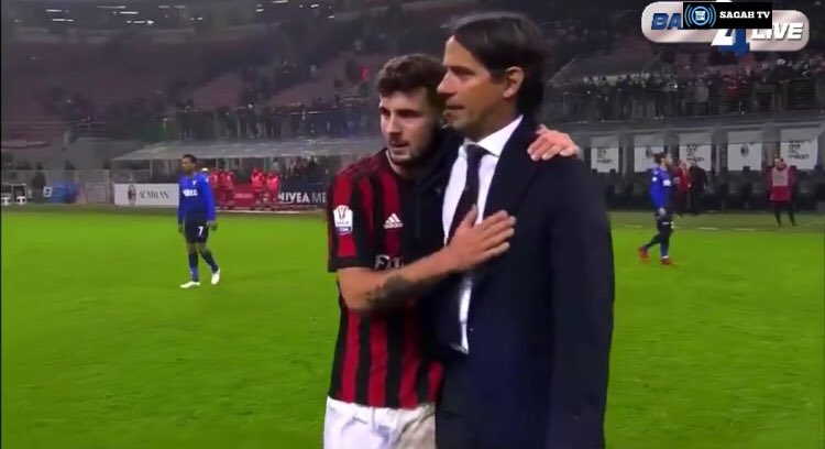 Cutrone pidió disculpas a Inzaghi por su gol con el brazo