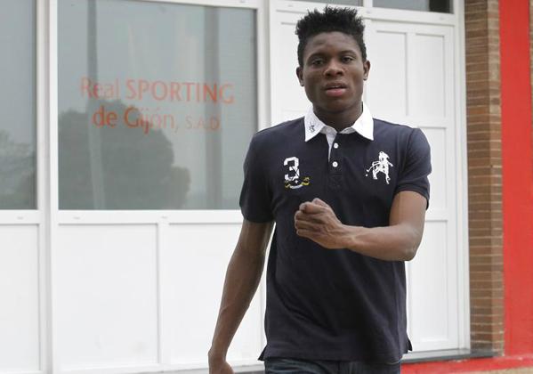 Dani N'Di reaparece en el Sporting después de su última espantada