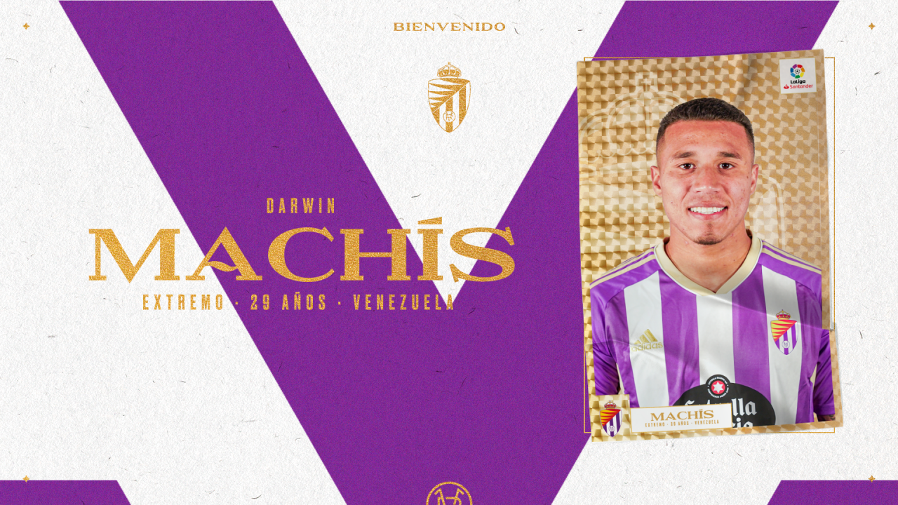 Primer refuerzo invernal del Valladolid: Darwin Machís firmó hasta 2026