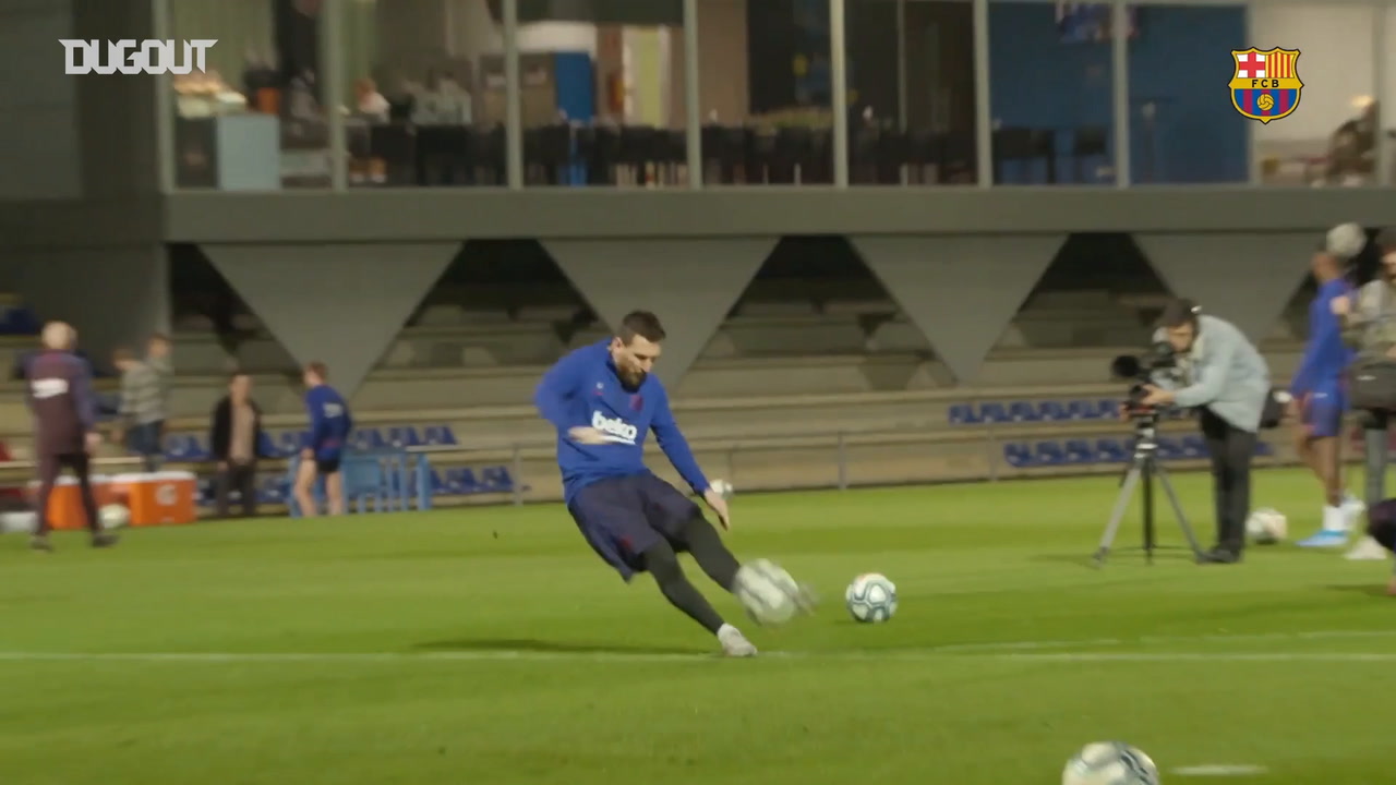 VÍDEO: un crack lo es jugando y entrenando; lo mejor de Messi en las ...