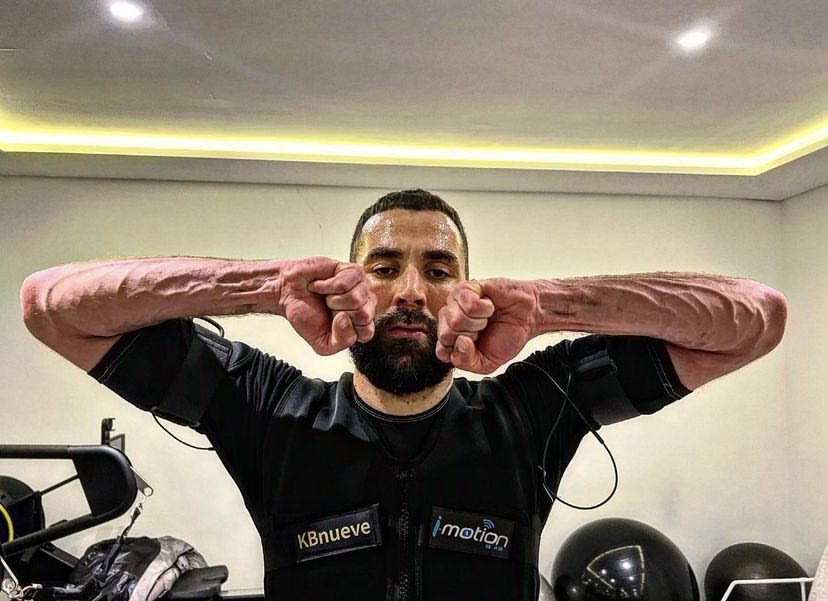 Nada ni nadie para a Benzema: así acabó tras entrenar en casa